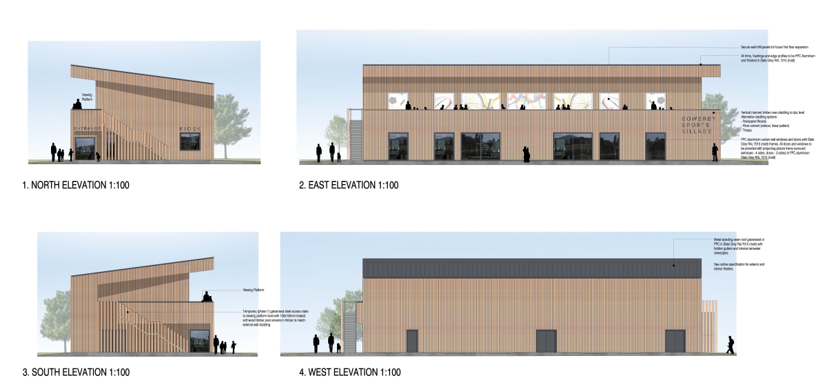 Pavilion, Sowerby Sports Village – Greenacres Architecture